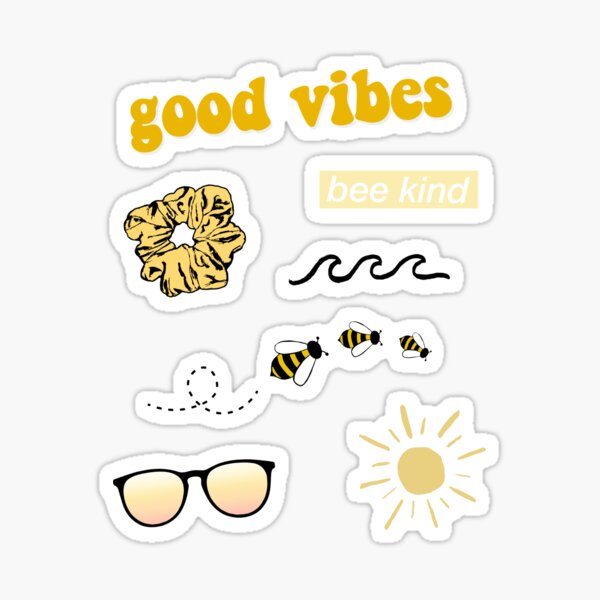 "Good Vibes Pack" Sticker for Sale by mynameisliana | Redbubble