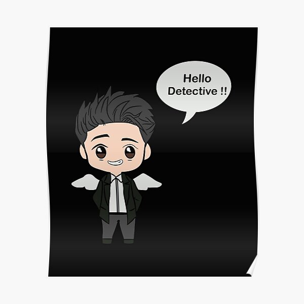"Hello Detective " Poster for Sale by Tema01 | Redbubble