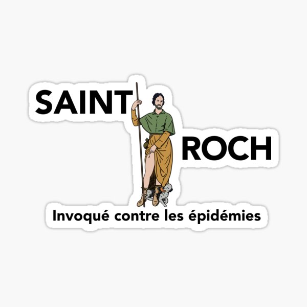 "Saint Roch" Sticker by Boiteacrayon | Redbubble