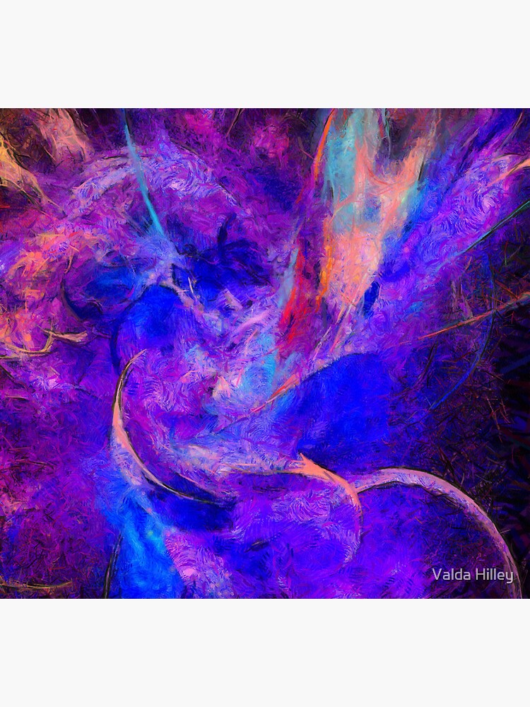 "Electric Cosmos" Sticker for Sale by valhil | Redbubble