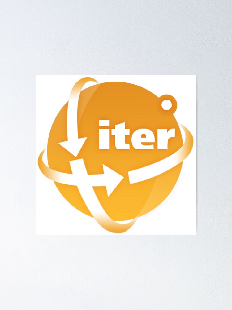 Póster «Logotipo de ITER Partners para colores claros» de Quatrosales ...