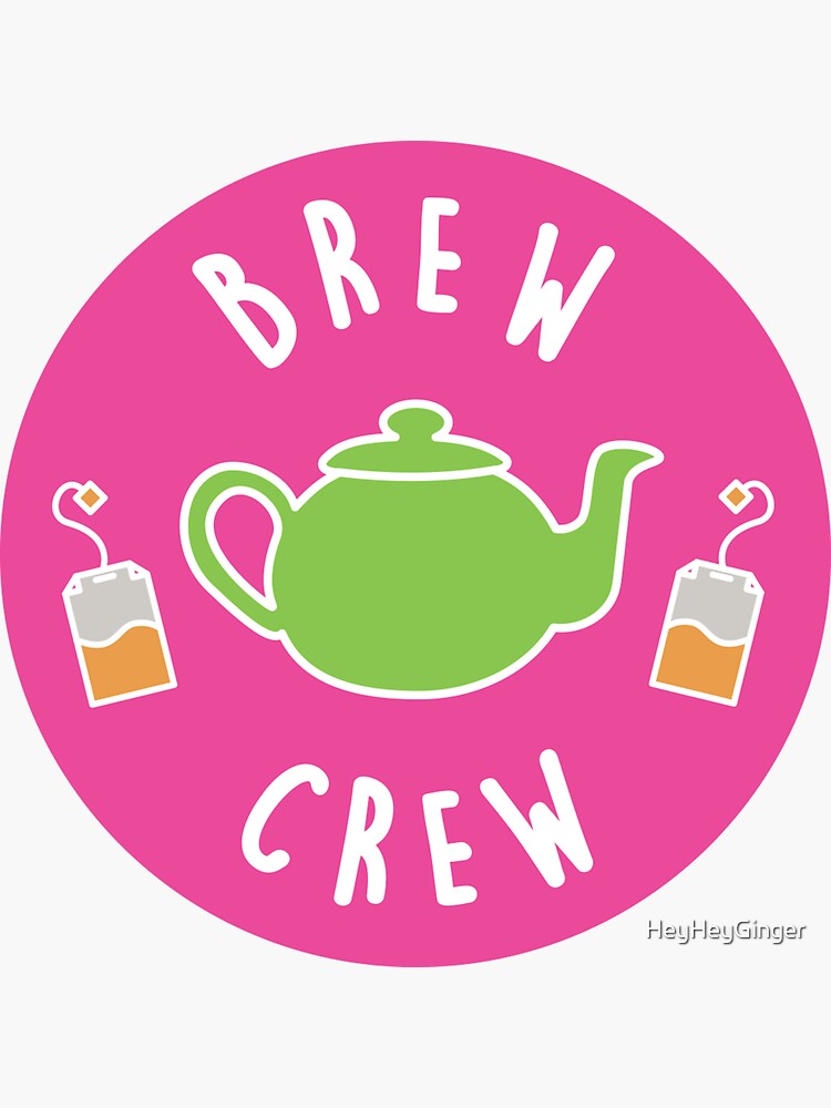 "Brew Crew" Sticker by HeyHeyGinger | Redbubble