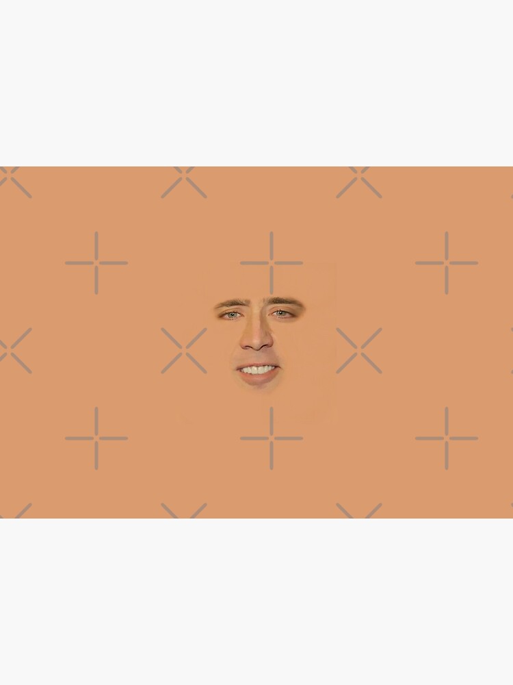 "Nicholas Cage meme face" Mask for Sale by tellitwithamask | Redbubble