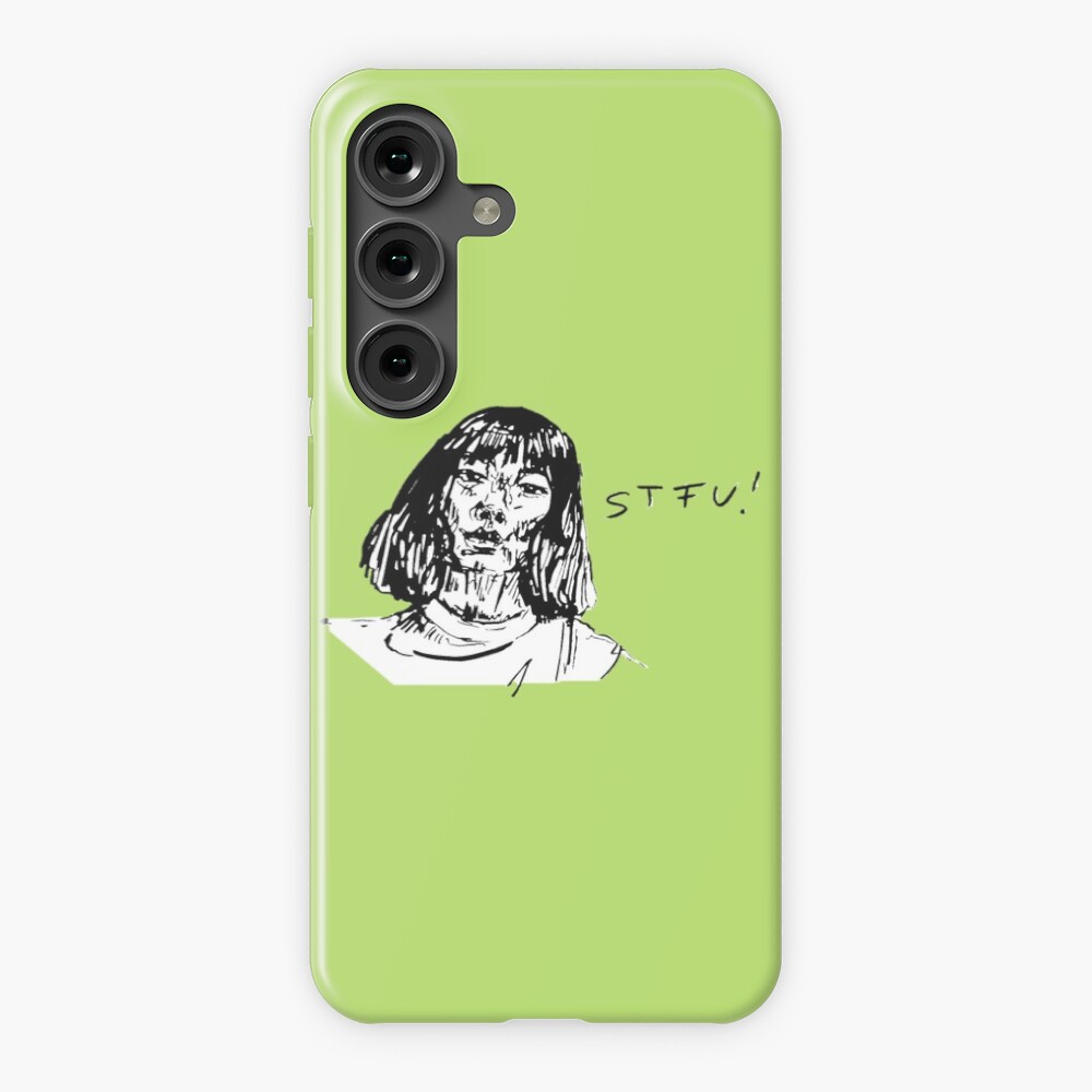 "Rina Sawayama STFU!" Sticker for Sale by wolfawakens | Redbubble
