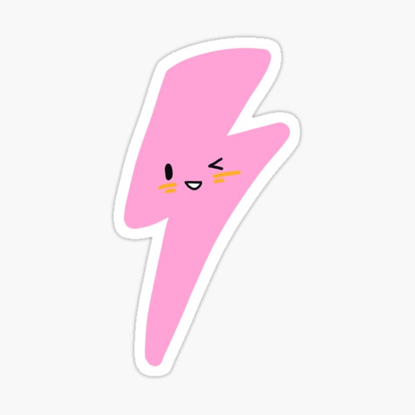 "cute lightning bolt" Sticker for Sale by katielouh | Redbubble