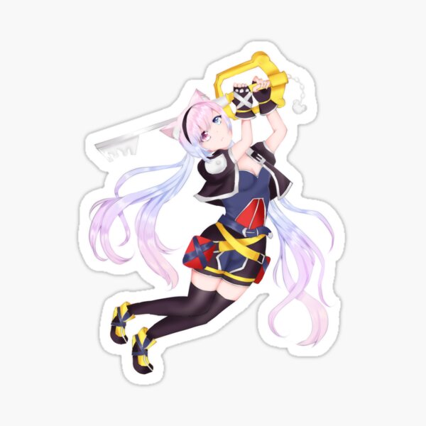 "Sora Nighty" Sticker for Sale by Neko-Nightcore | Redbubble