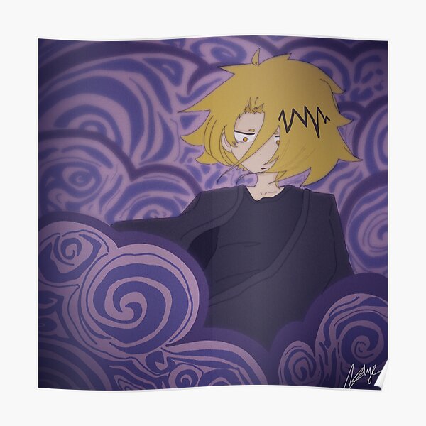 "Windy Night- Denki Kaminari" Poster for Sale by KayHye | Redbubble