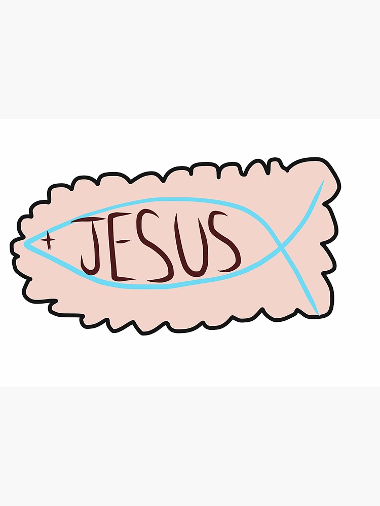 "Ichthys" Sticker by Stickerzen | Redbubble