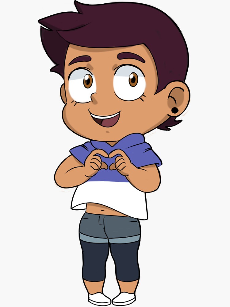 Chibi Luz The Owl House Sticker For Sale By Joseanimates Redbubble