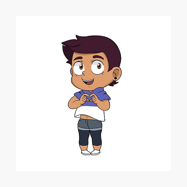 Lámina fotográfica «Chibi Luz La Casa del Búho» de joseanimates | Redbubble