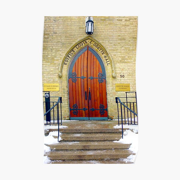 "Louis Odette Hall" Poster by ValentinoVisent | Redbubble