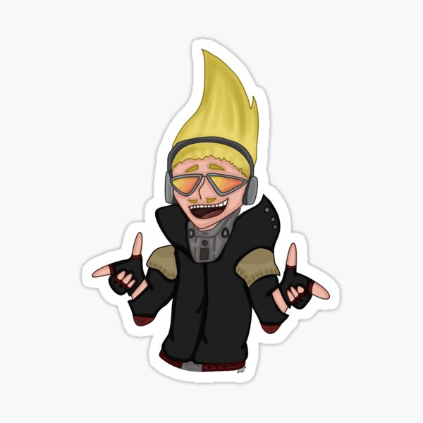 "Present Mic " Sticker by MDrawStuff | Redbubble