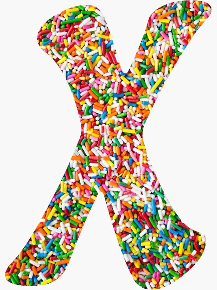 "Letter X sticker " Sticker for Sale by StickersbyTasha | Redbubble