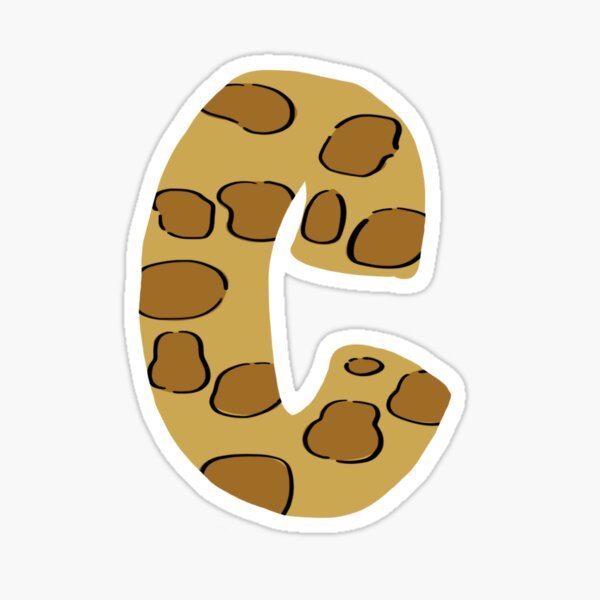 "Letter C" Sticker by shelbygp | Redbubble