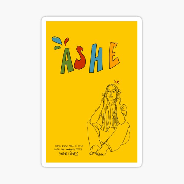 "Ashe" Sticker by ireaaa | Redbubble