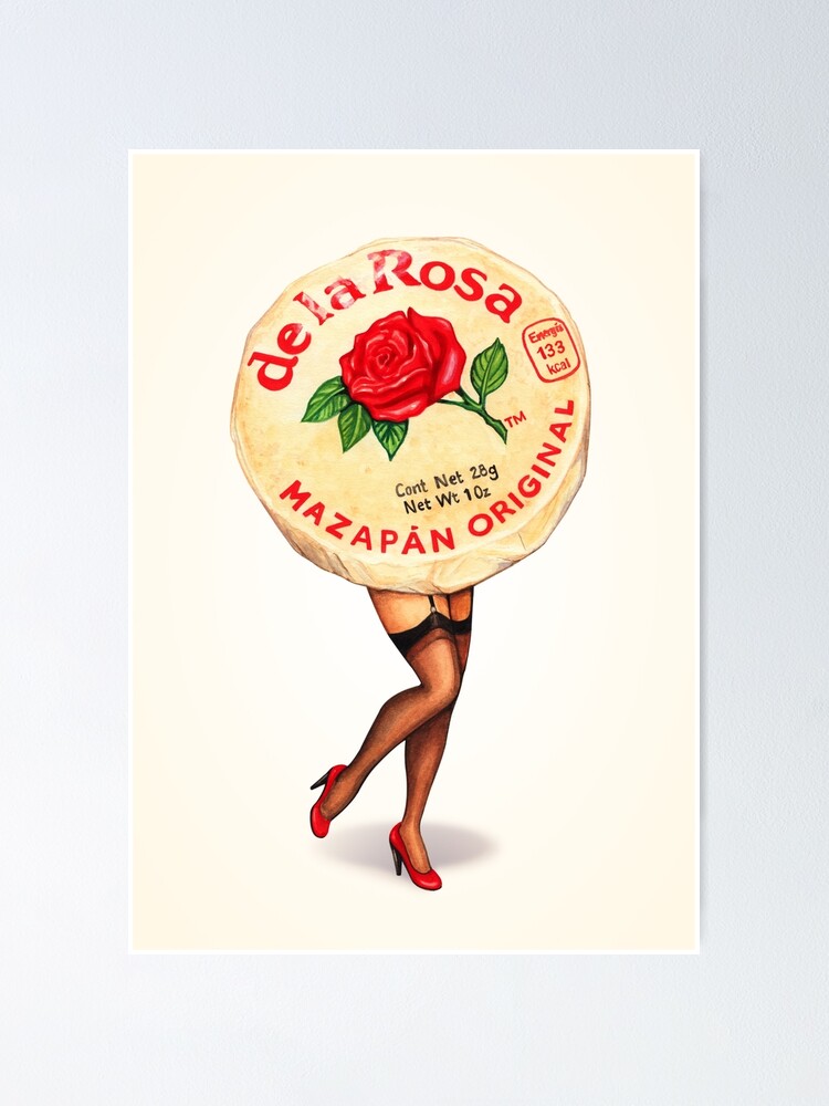 "De La Rosa Pin-Up" Poster for Sale by KellyGilleran | Redbubble