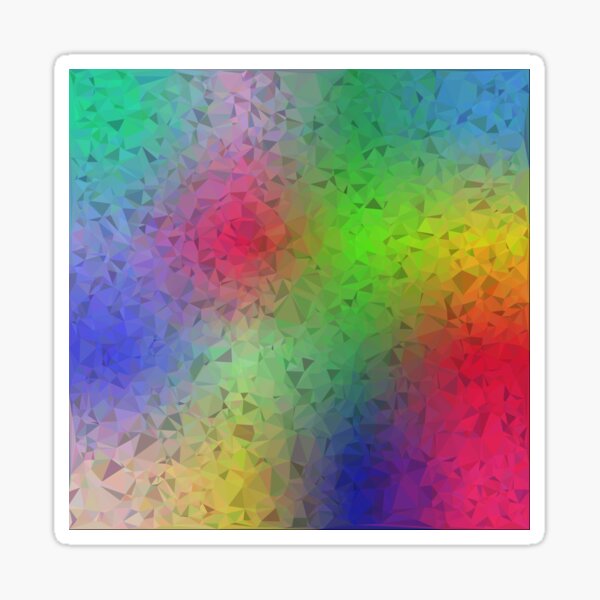 "LOW POLY" Sticker for Sale by kevinkit | Redbubble