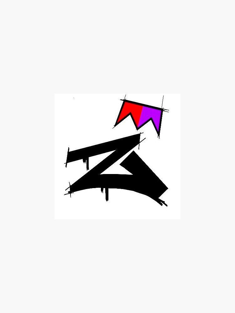 "Original ZF Logo" Sticker for Sale by ZilFutura | Redbubble