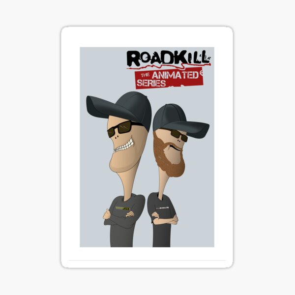 "Roadkill the Animated Series" Sticker for Sale by CamSimpson | Redbubble