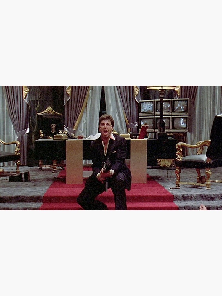 Scarface Little Friend Premium Matte Vertical Poster sold by William ...