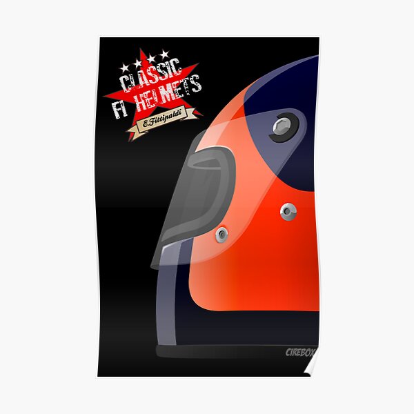 "EMERSON FITTIPALDI" Poster by Cirebox | Redbubble