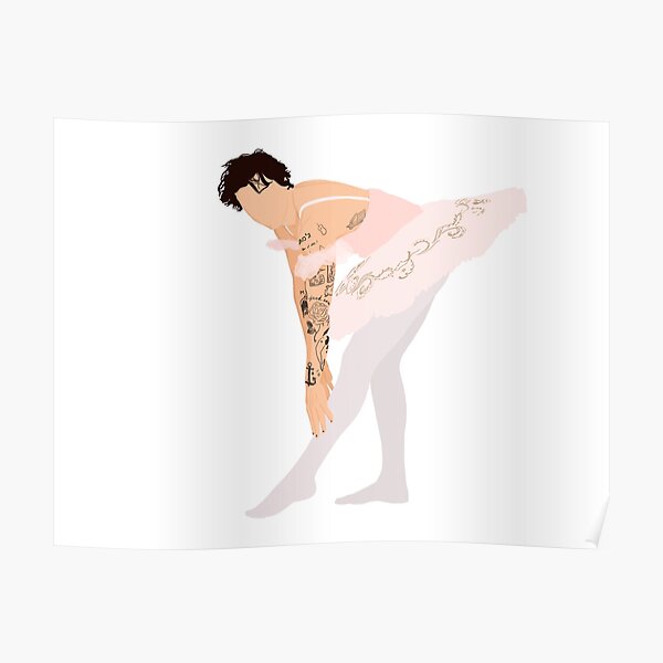 Harry Styles Snl Ballerina Poster For Sale By Skei Redbubble