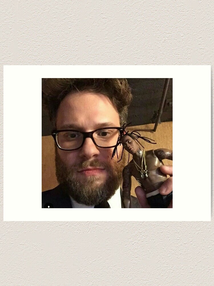"Travis Scott Seth Rogan" Art Print for Sale by Wrobo | Redbubble