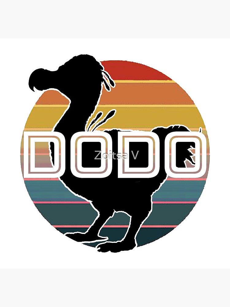 "Ark Survival DoDo 70's Retro Grunge Style" Art Print by Extrospective ...