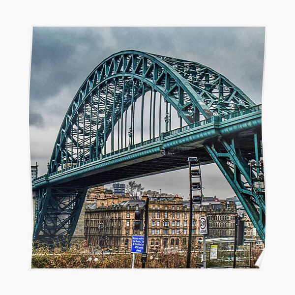 "The Tyne Bridge" Poster for Sale by Stuffy1940 | Redbubble