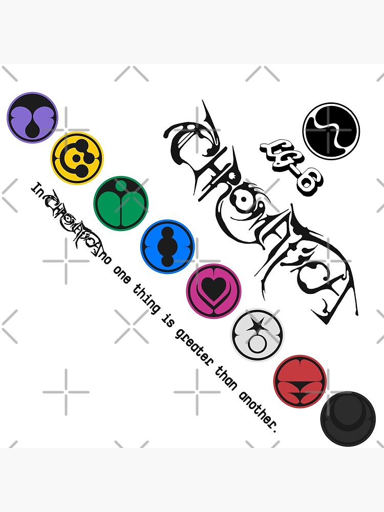 Impression photo « Chromatica Tribes et logo LG6 asymétrique », par ...