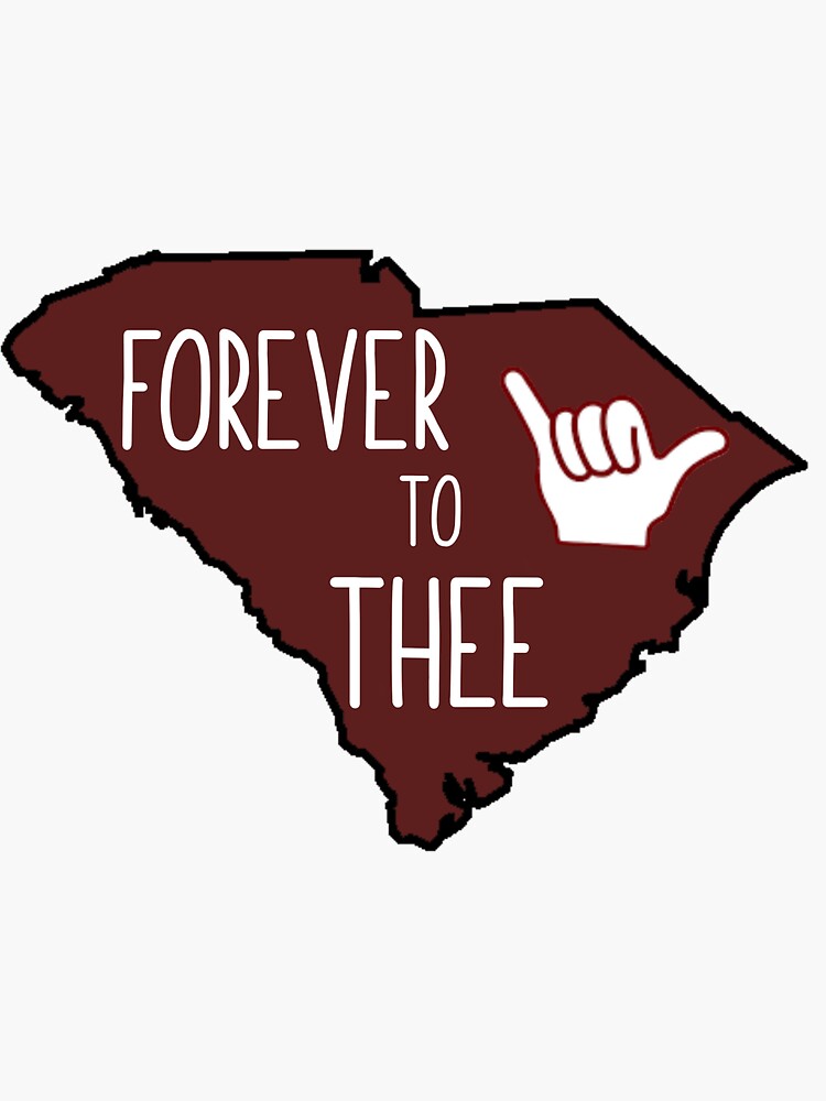 "Forever to Thee" Sticker for Sale by lmgriffin07 | Redbubble