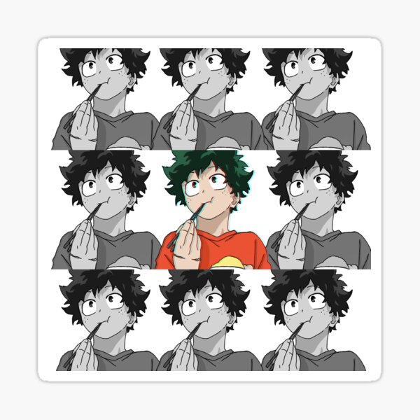 "Deku Sticks" Sticker by KingsPromise | Redbubble
