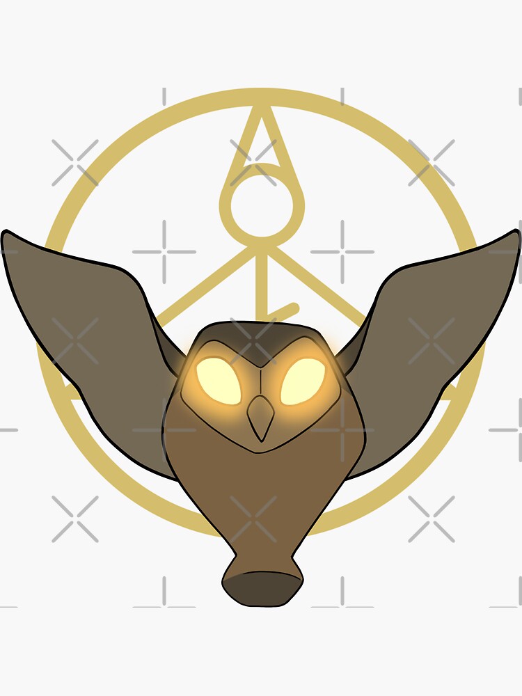 "Owlbert" Sticker for Sale by debsruizart | Redbubble