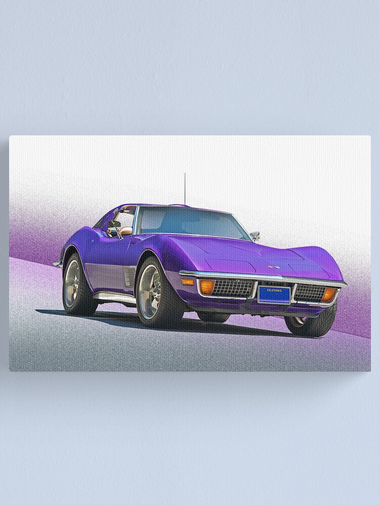 "1970 Chevrolt Corvette C3" Canvas Print by DaveKoontz | Redbubble