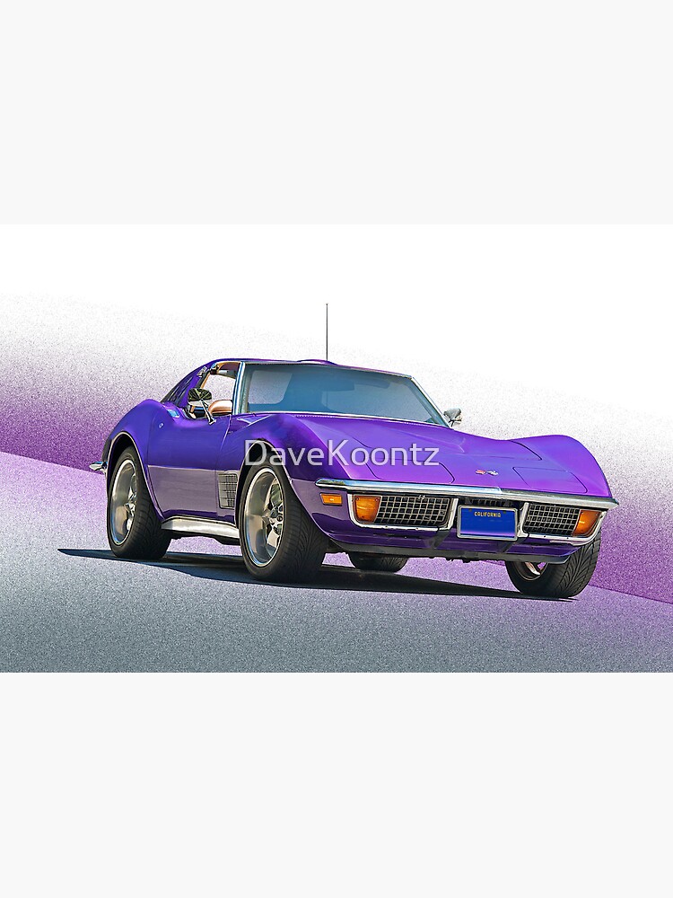 "1970 Chevrolt Corvette C3" Canvas Print by DaveKoontz | Redbubble