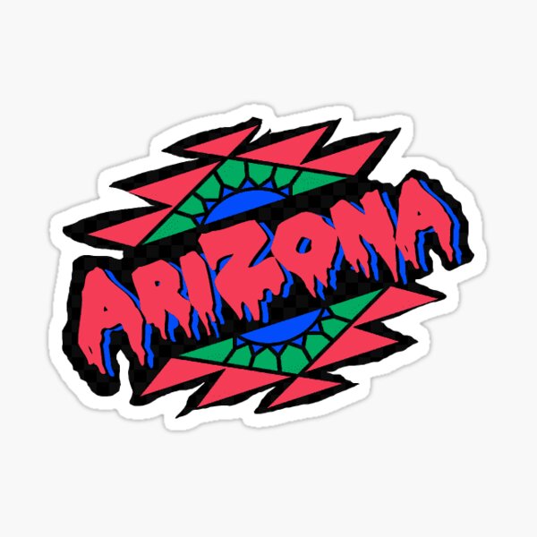 "Arizona tea logo" Sticker for Sale by everythingwella | Redbubble