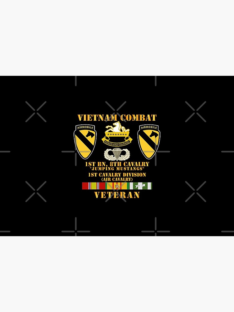"Army - Vietnam Combat Vet w 1st Bn 8th Cav 1st Cav - Jumping Mustangs ...