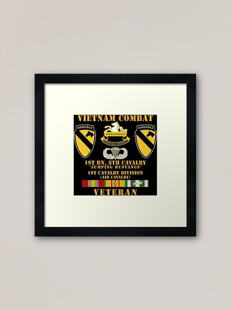 "Army - Vietnam Combat Vet w 1st Bn 8th Cav 1st Cav - Jumping Mustangs ...
