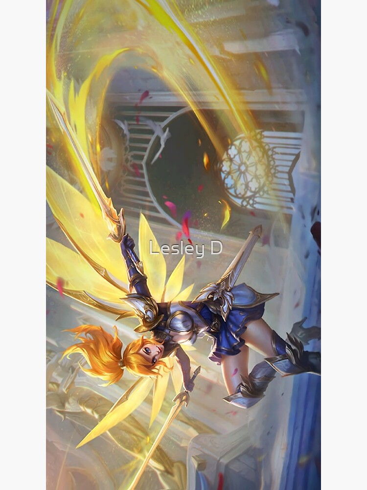 "Fanny "Lightborn Ranger" Mobile Legends" Postcard for Sale by Lesley D ...