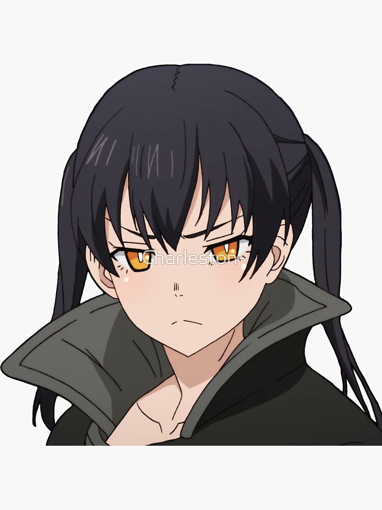 Fire Force Tamaki Waifu Sticker For Sale By Charleston Redbubble