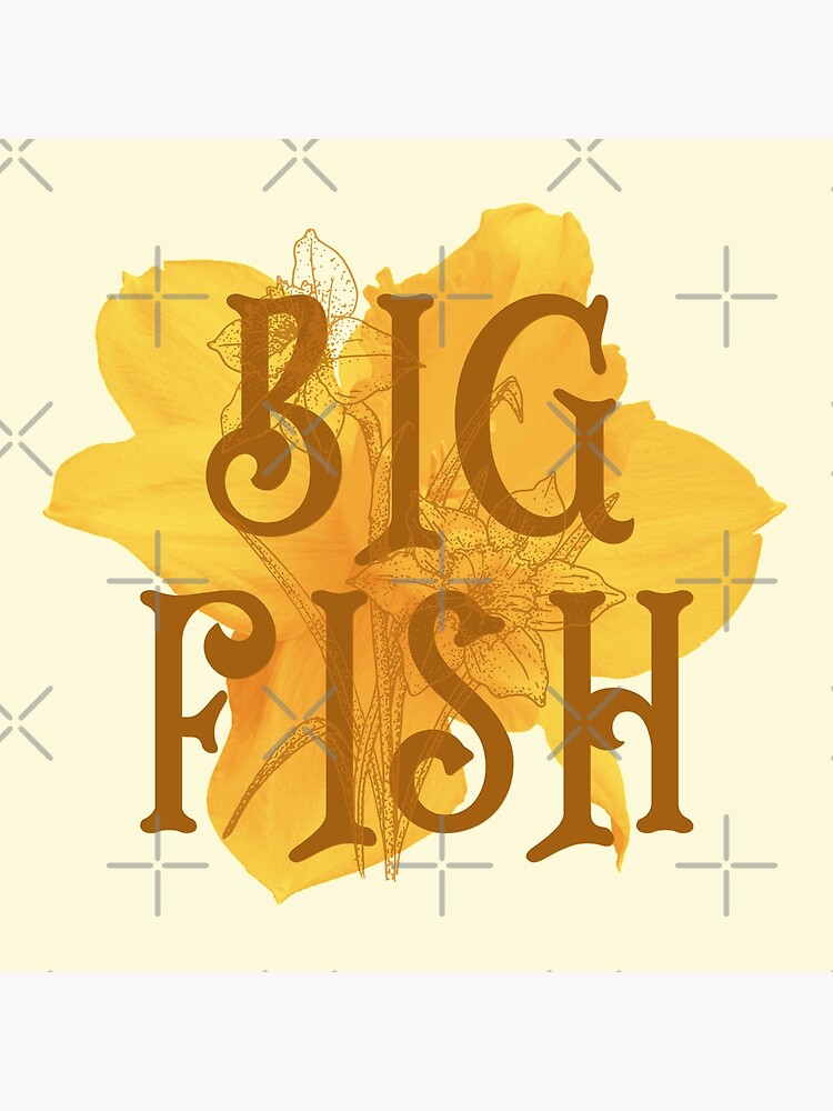"Big Fish // Daffodils // Daffodil" Art Board Print for Sale by ...