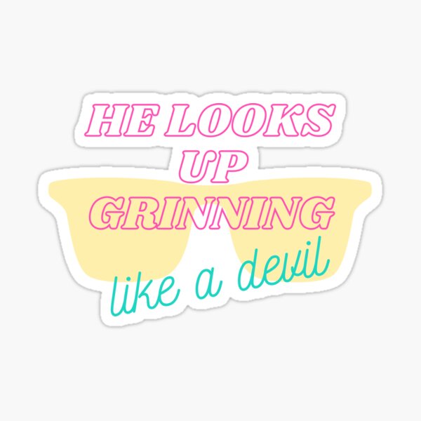 "Cruel Summer Lyric" Sticker for Sale by aspenhammer | Redbubble