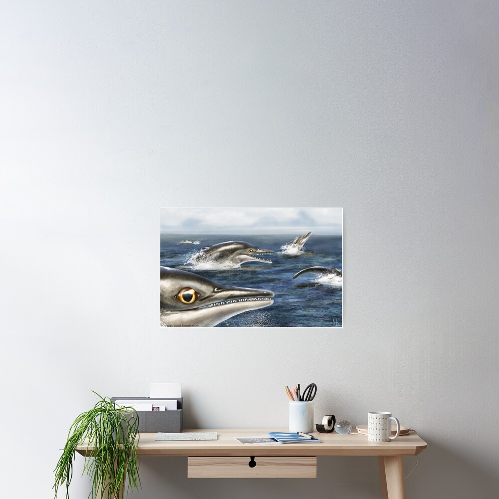 "Barracudasaurus" Poster for Sale by Thedragonofdoom | Redbubble