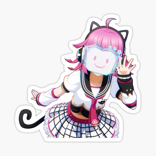 "rina tennoji !!" Sticker for Sale by slooshery | Redbubble