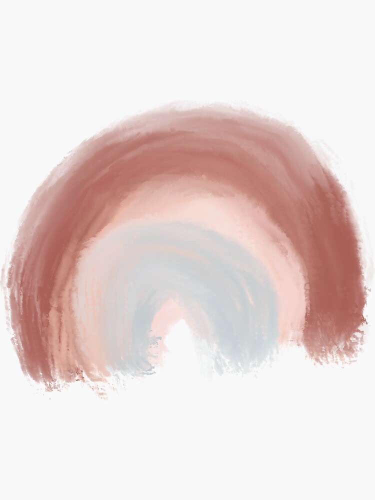 "Smudgey Rainbow" Sticker for Sale by jlmccarty99 | Redbubble