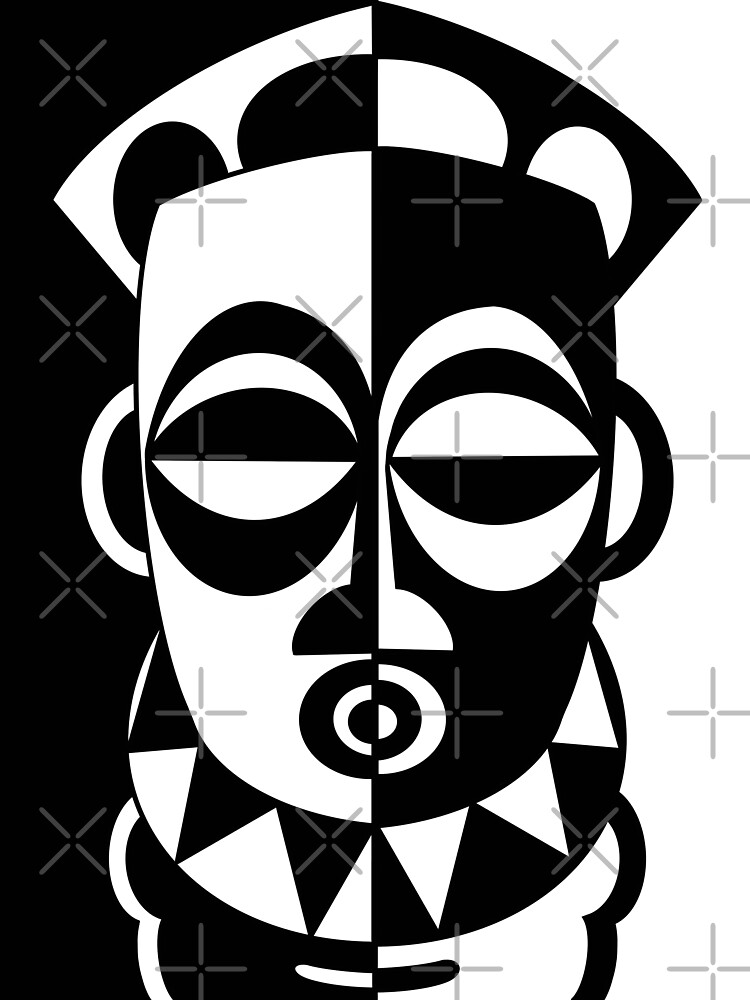 "Retro Modern Trader Op Art TIKI Mug Minimalist Witco Vics Design ...