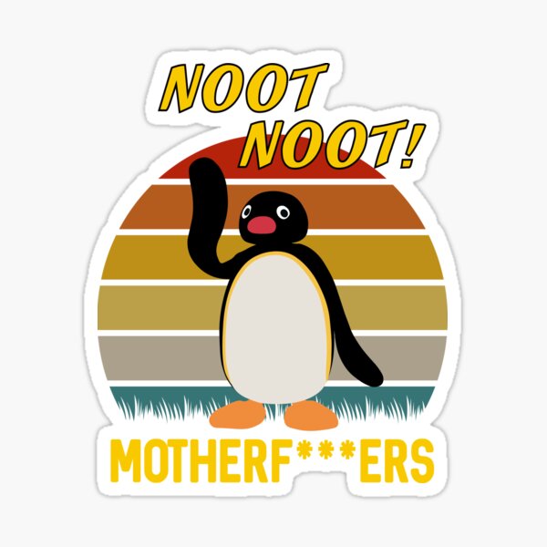 "Noot Noot Penguin Vintage Gift For Men Women Funny Penguin Lover gift ...