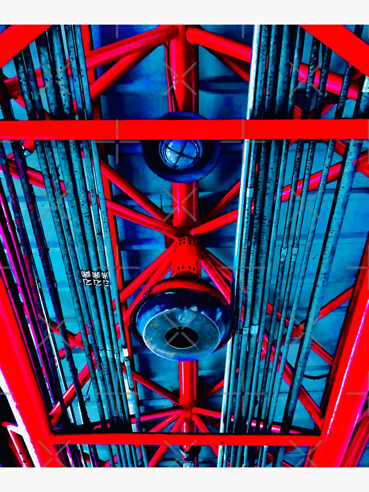 "British Blue Bloods (digital art)" Sticker by bpatrickvoice | Redbubble