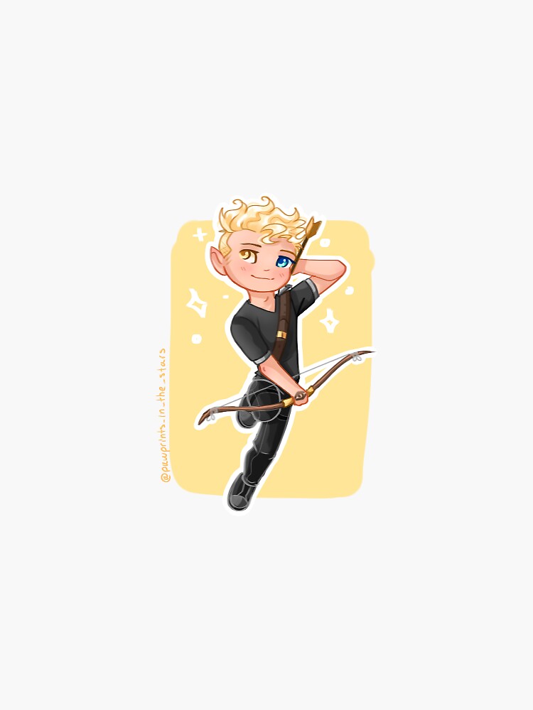 "Chibi Mark Blackthorn" Sticker for Sale by StarryPawprints | Redbubble