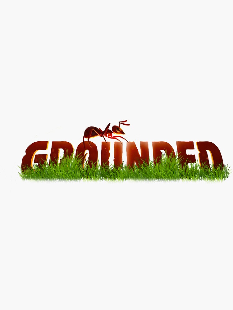 "Grounded Tshirt" Sticker for Sale by TK-TeesOfficial | Redbubble